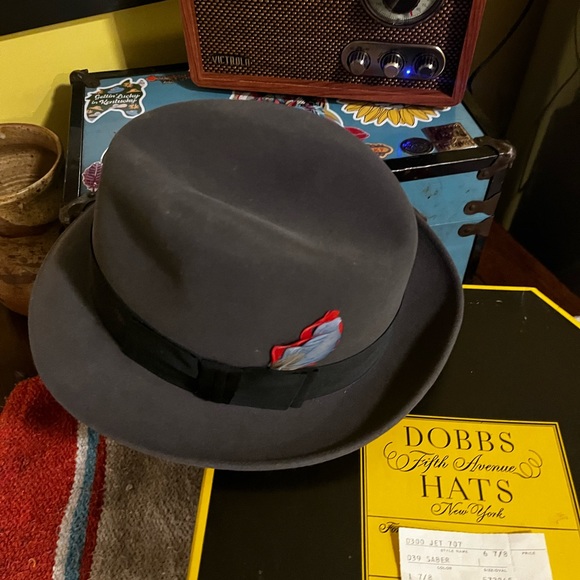 Dobbs Fifth Avenue New York | Other | Rare Vintage Dobbs Hat 6 78 Style ...
